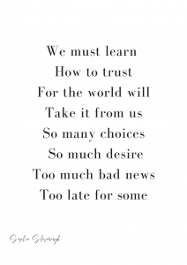 Emotional Poems about Trust and Love