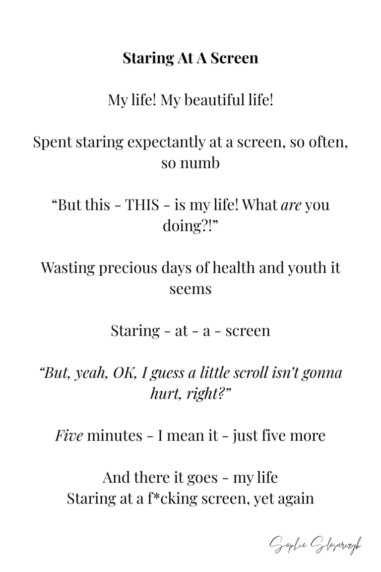 Poems About Living Life: Insights in the Blink of an Eye